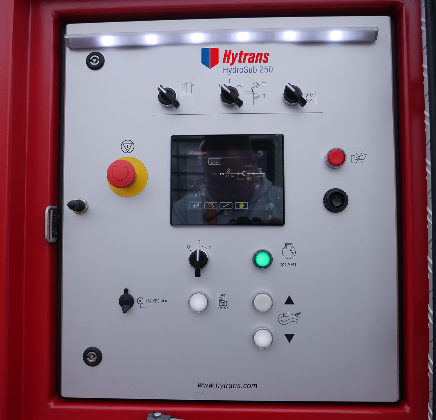 Hytrans | HydroSub 250 | Hydraulically driven mobile pump unit