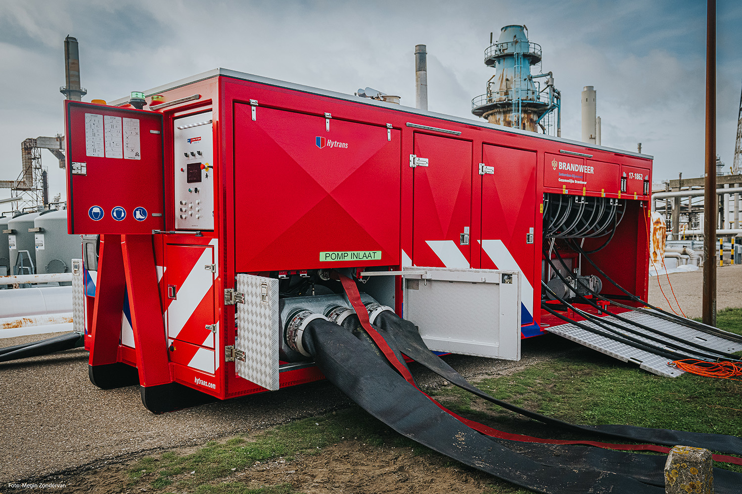 Hytrans | HydroSub 1400 | Hydraulically driven mobile pump unit